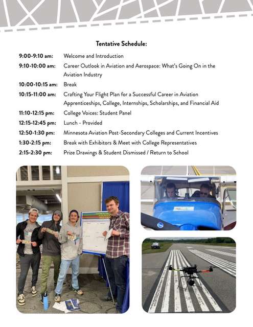 MnSTA - Free Aviation Career Fair for High School Students